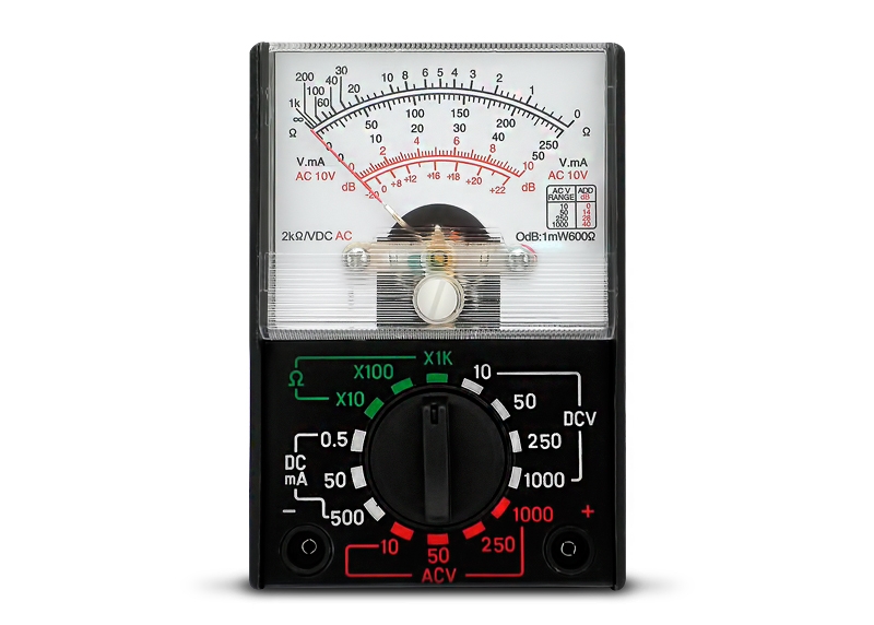 MULTÍMETRO ANALÓGICO COMPACTO - EF Componentes