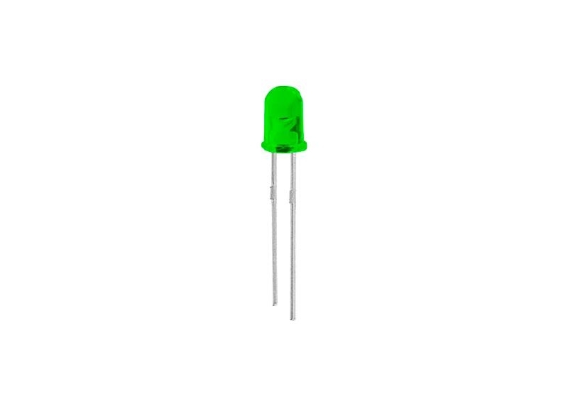 LED INTERMITENTE 5MM VERDE - EF Componentes